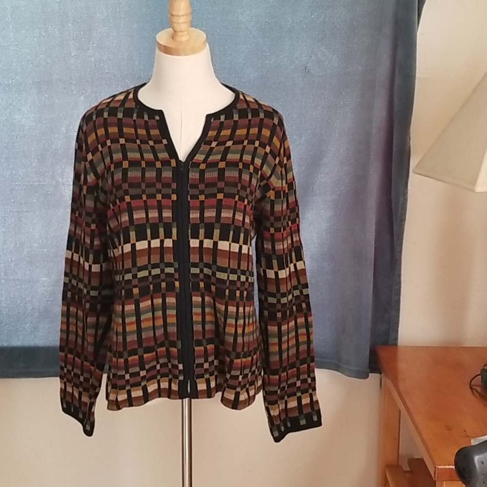 Peruvian Connection Cardigan - Gem